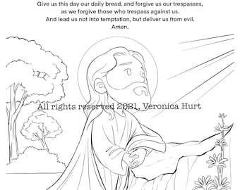 Our Father Prayer - Etsy