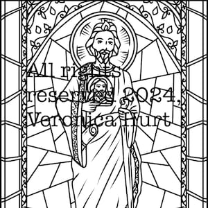 st jude coloring pages