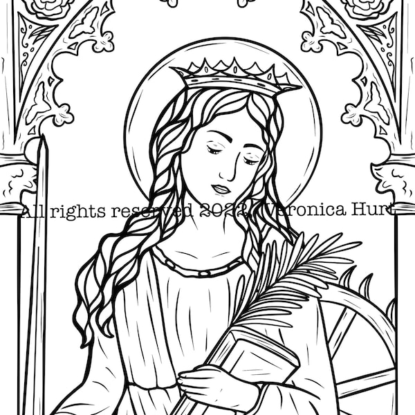 Catherine The Great Coloring Page Sketch Coloring Page