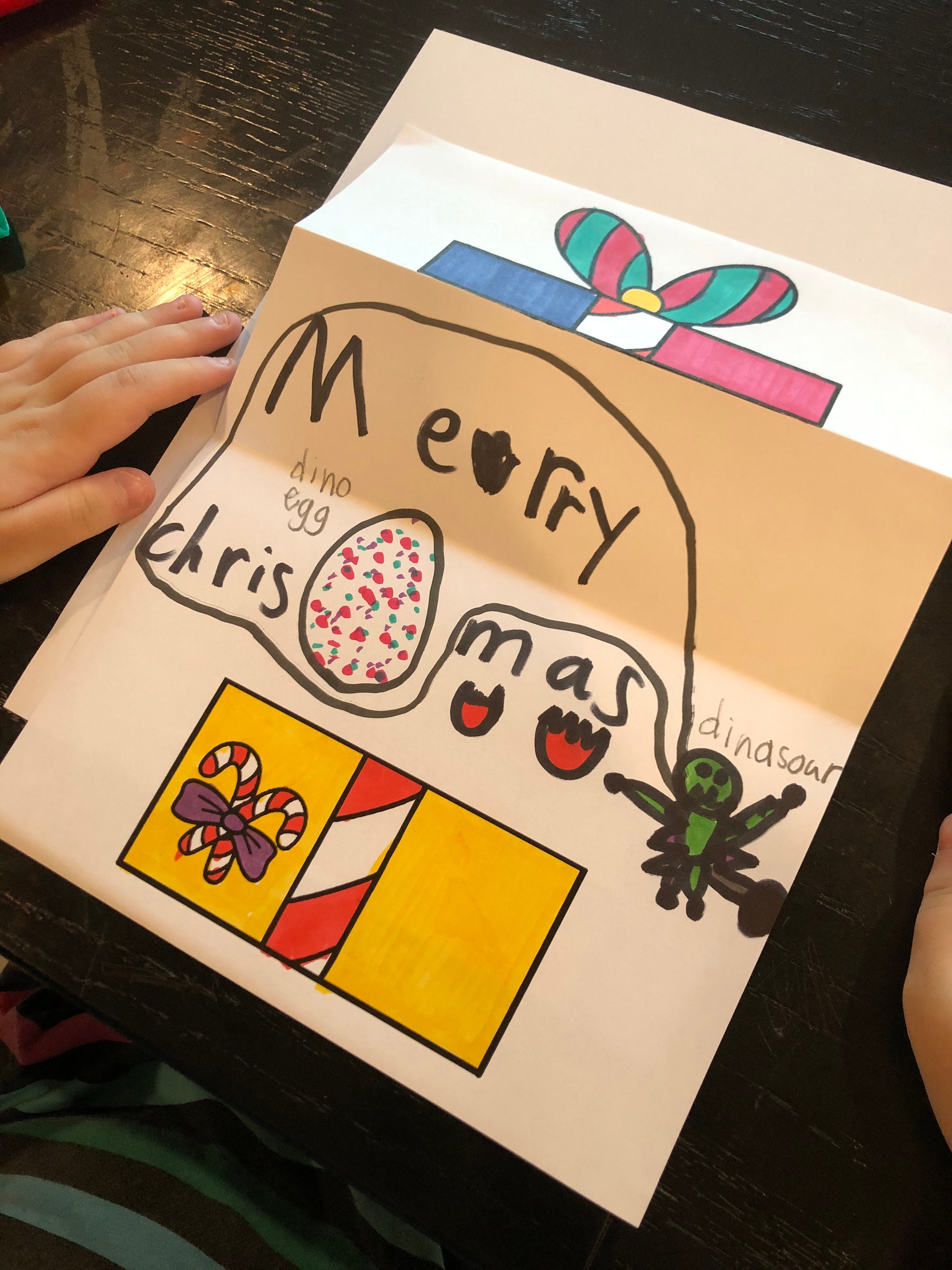 Expandable Christmas Surprise Cards for Kids 5+ Coloring Page Craft ...