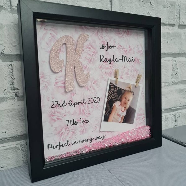 Girl Shadow Box - Etsy UK