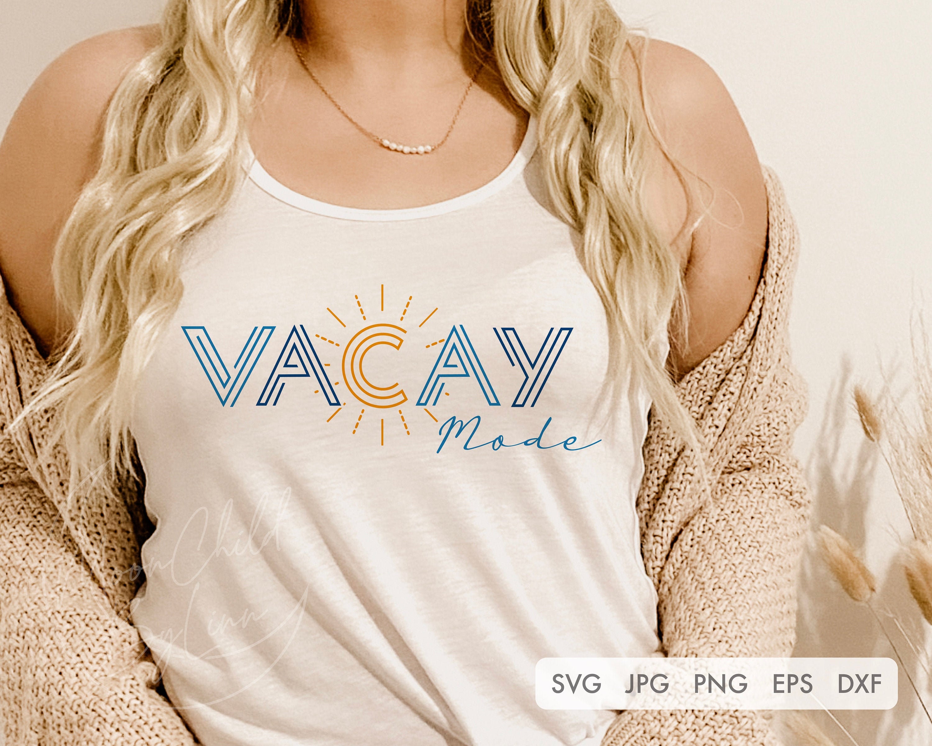 Vacay Mode SVG Vacation Svg Vacay Svg Summer Svg Trip Svg - Etsy