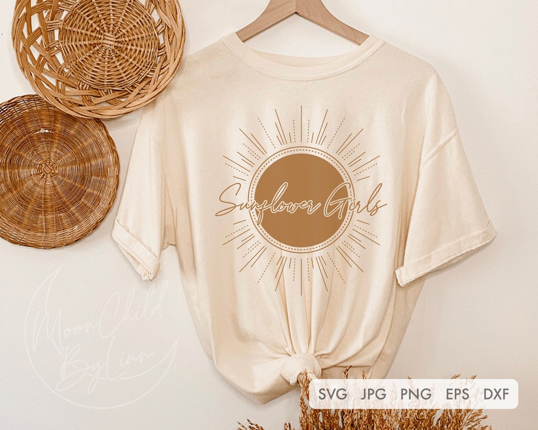 Sunflower Girls SVG, Sunshine Svg, Sunflower SVG, Positive Vibes Svg ...
