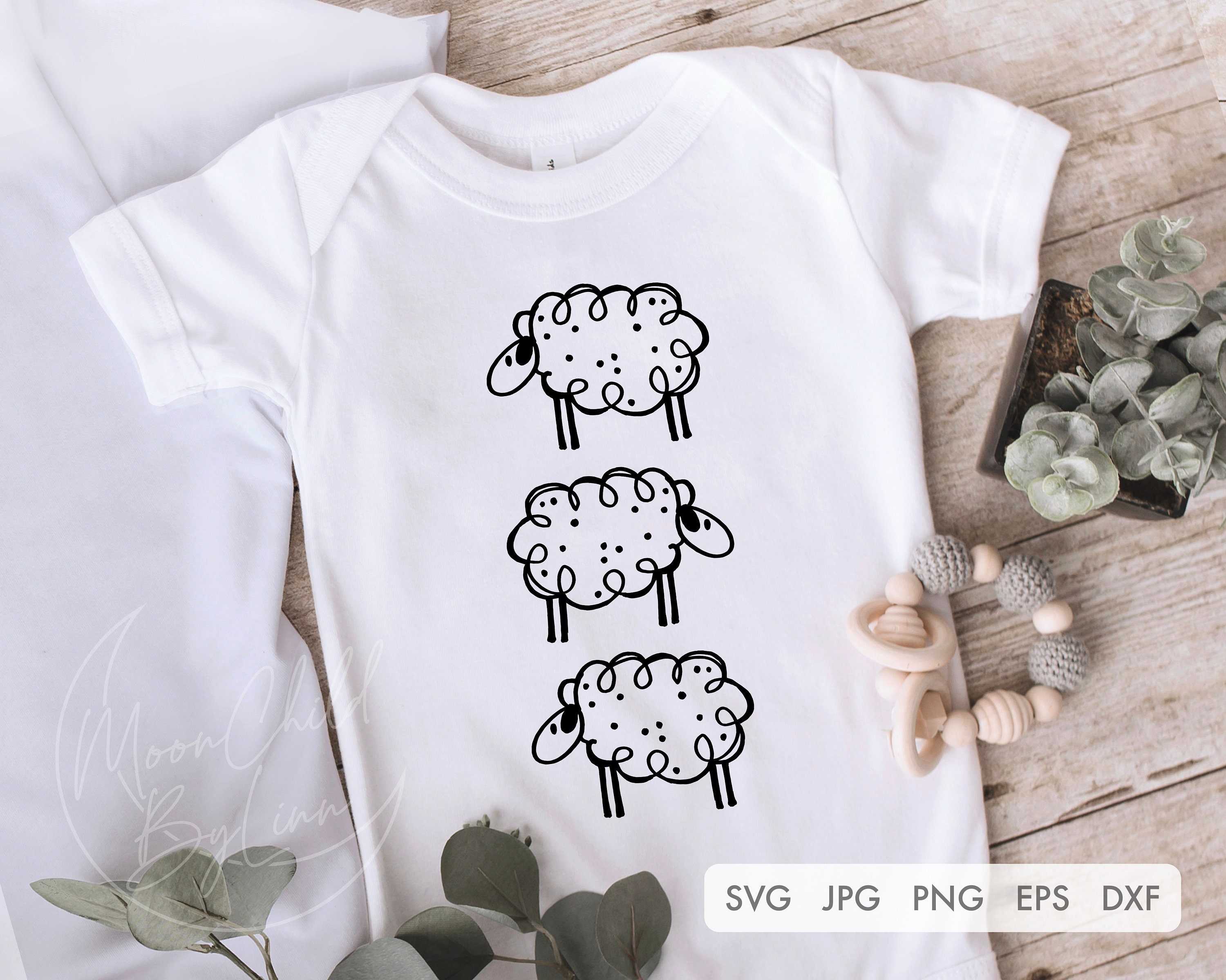 Cute Sheep Svg, Fluffy Svg, Cute Onesie SVG, Kids Sheep T-shirt Svg ...