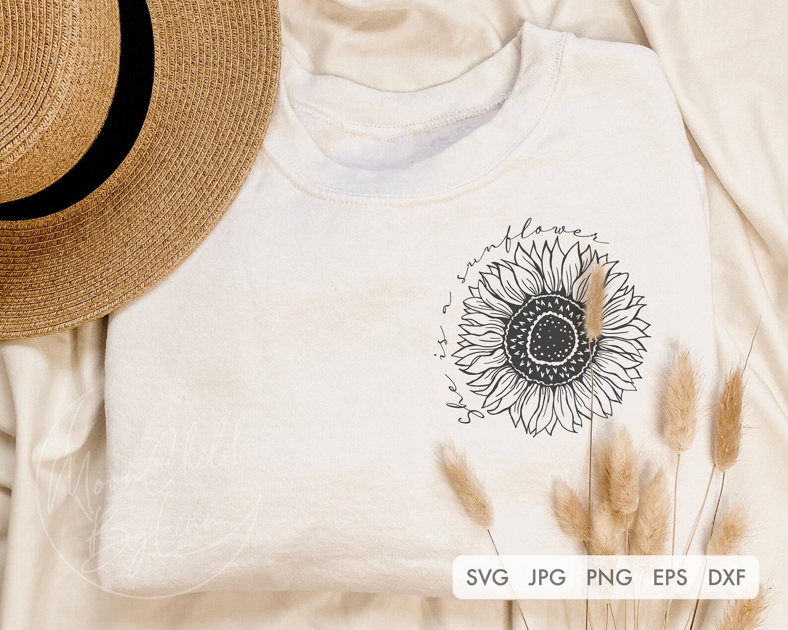 She's a Sunflower SVG, Sunshine Svg, Sunflower SVG, Positive Vibes Svg ...