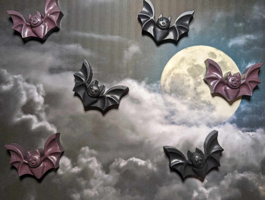 Mini Bat Soaps (set of 8) - Etsy