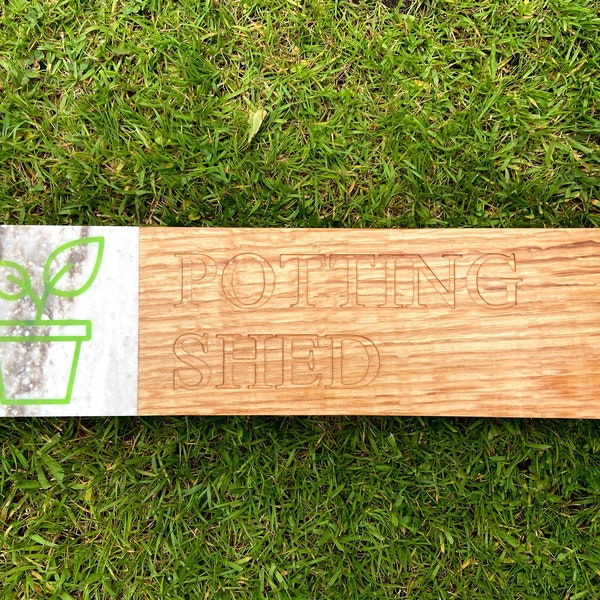 Potting Shed Sign - Etsy