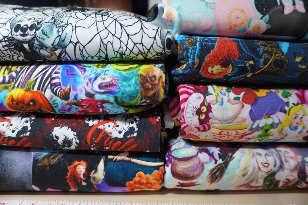 Disney Character Sewing Fabric ** See Description ** - Etsy