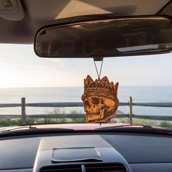 Rear View Mirror Skulls - Etsy