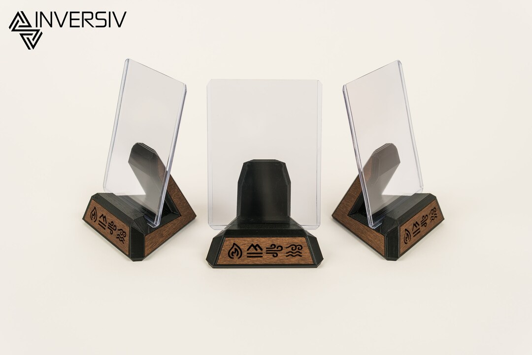 Handcrafted Premium Trading Card Display Stand | Minimalist Modern ...