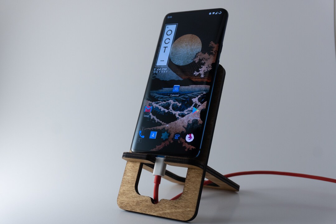 Phone Stand & Charging Dock Handmade Cell Phone Accessory, Wood Docking ...