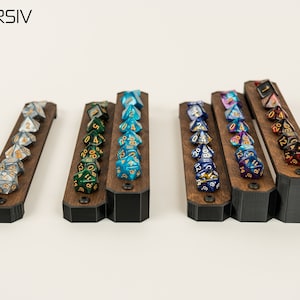 Handcrafted Wooden Dice Display Stand | Minimalist Tabletop Holder for ...