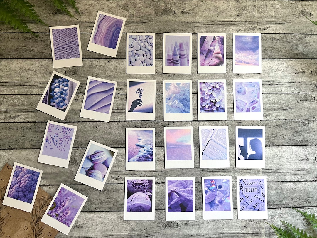 Aesthetic Purple Sticker Pack Image Inspired Twenty-five Stickers for ...