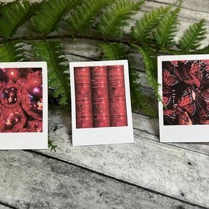 Aesthetic Red Sticker Pack Image Inspired Twenty-five Stickers for ...