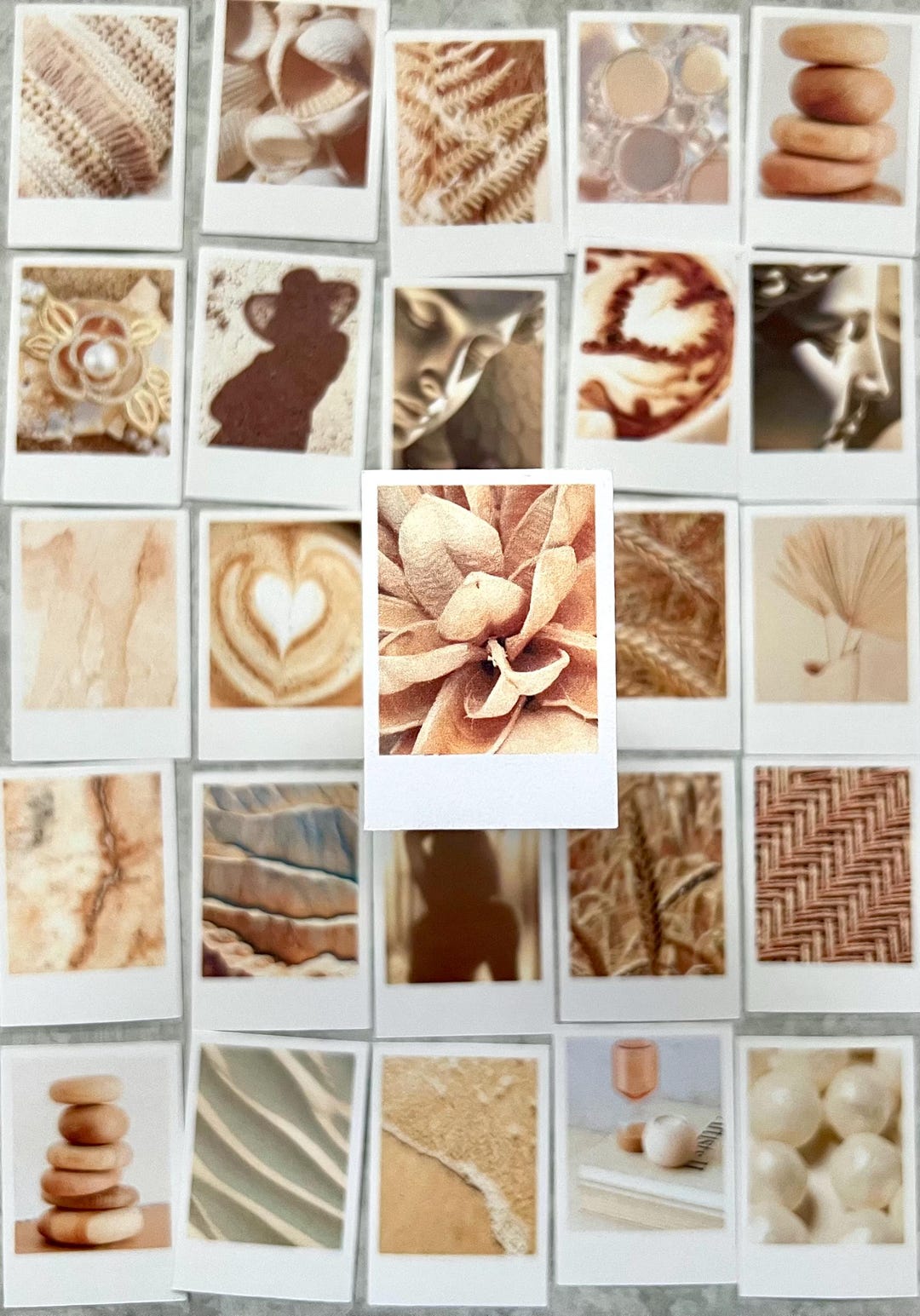 Neutrals Brown Aesthetic Themed Sticker Pack for Journaling, Bullet ...