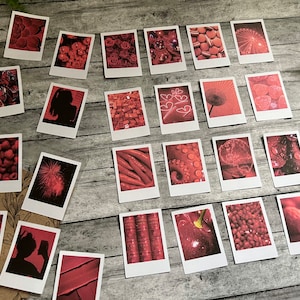 Aesthetic Red Sticker Pack Image Inspired Twenty-five Stickers for ...