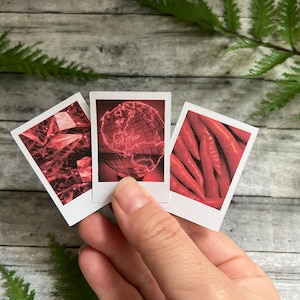 Aesthetic Red Sticker Pack Image Inspired Twenty-five Stickers for ...