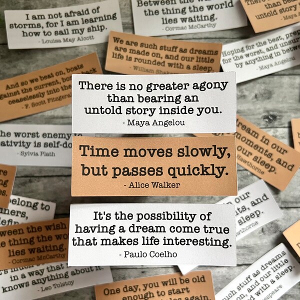 Typewriter Quotes - Etsy