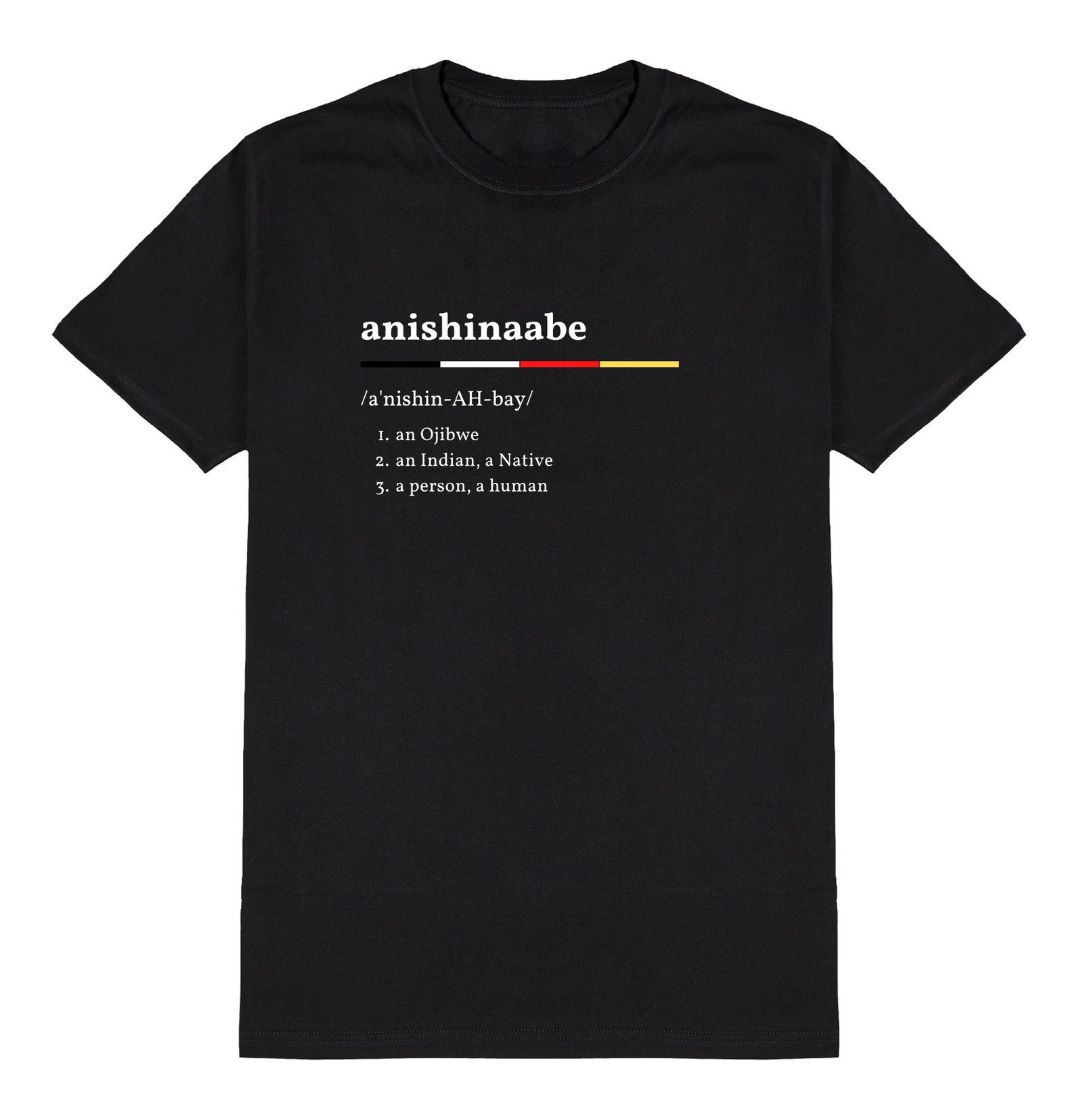 Anishinaabe Definition Graphic T-shirt Indigenous Native | Etsy