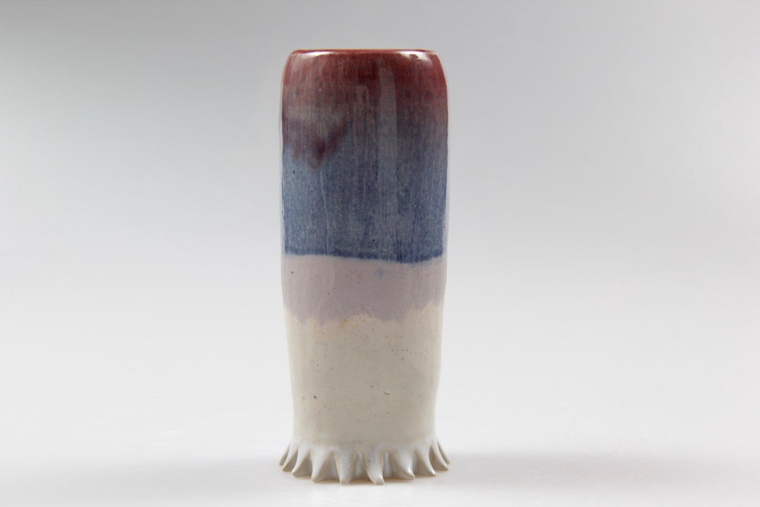 Ceramic Vase "mrs Sepia", Small Art Object, Handmade - Etsy