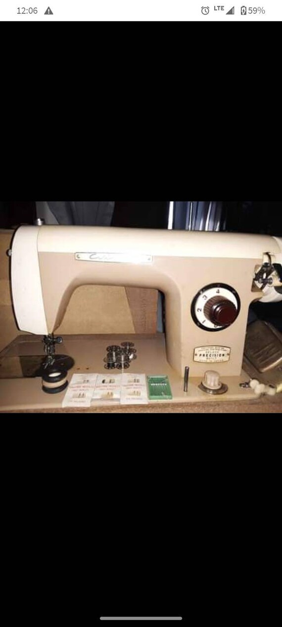 Vintage Japanese Wizard Sewing Machine in Case | Etsy