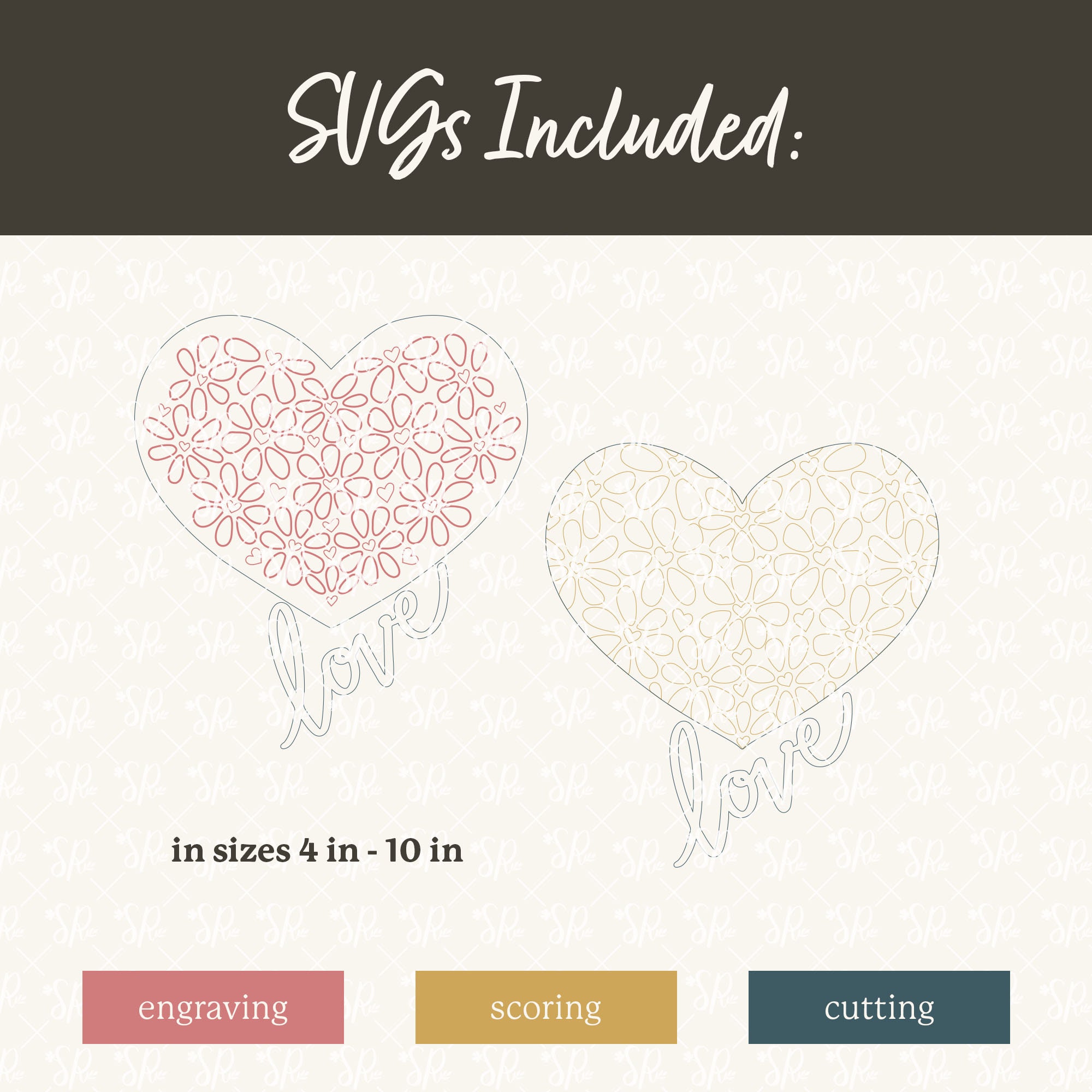 Valentine Heart Love Sign SVG for Laser - Commercial Use - Scoring ...