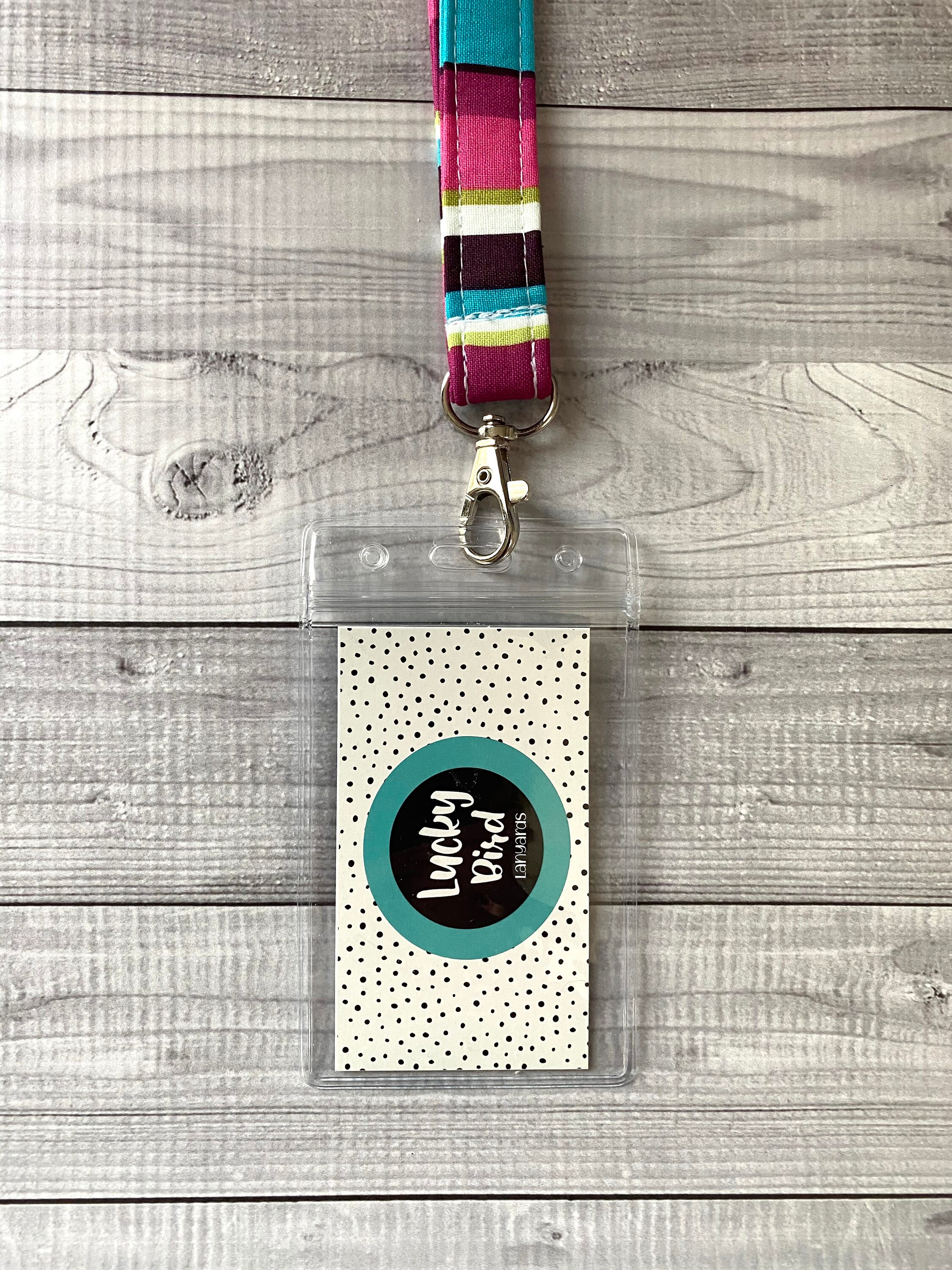 Plastic Badge Holder, ID Holder, Vinyl Card Holder, ID Badge - Etsy