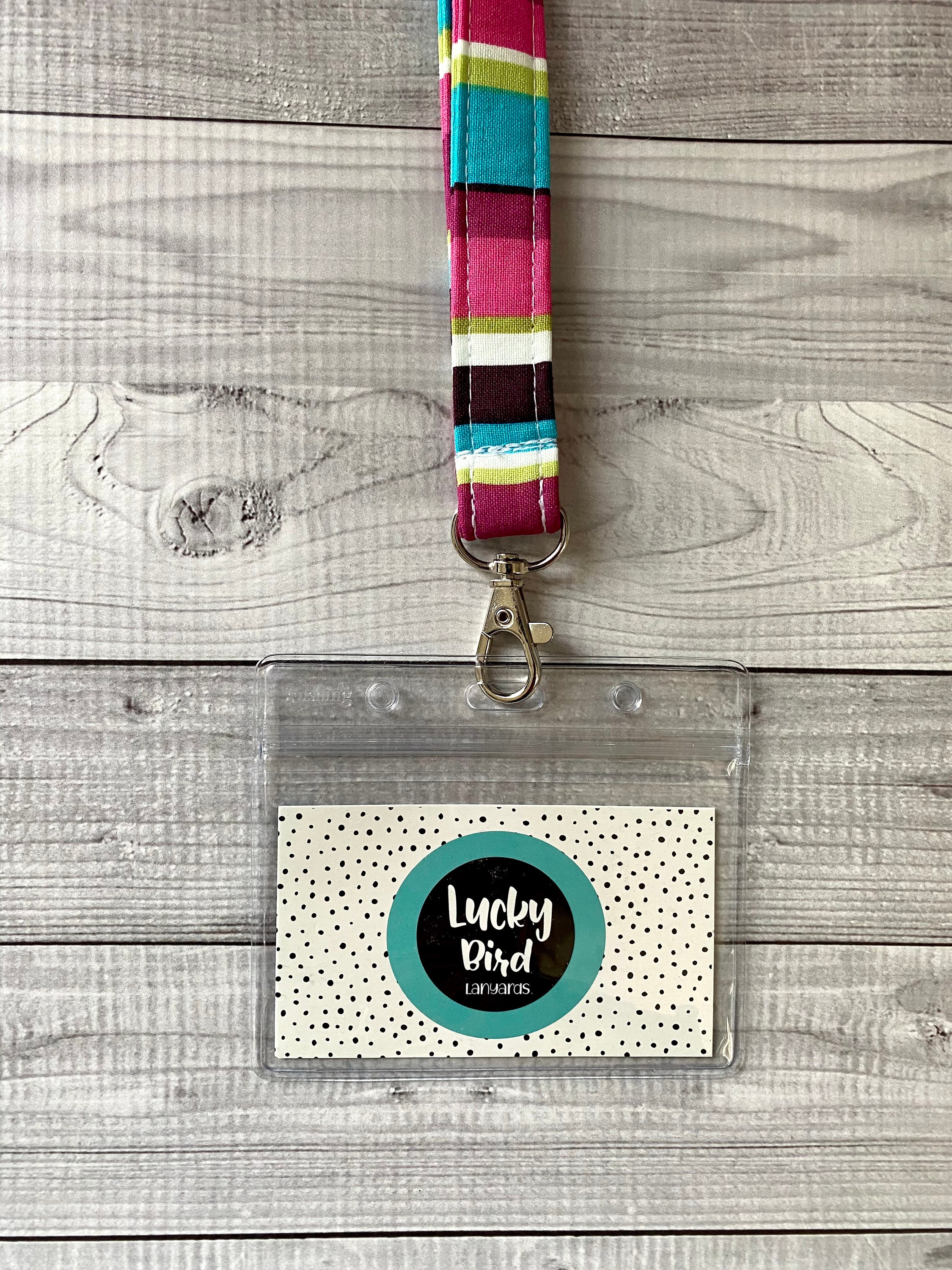 Plastic Badge Holder, ID Holder, Vinyl Card Holder, ID Badge - Etsy
