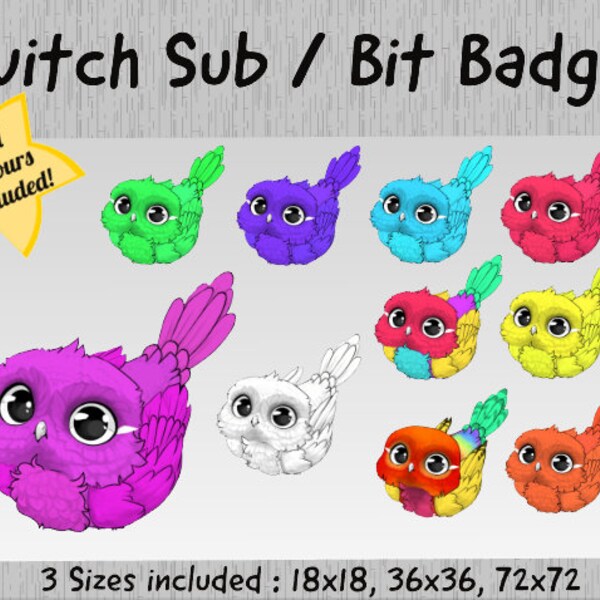 Bittie Badges Twitch - Etsy