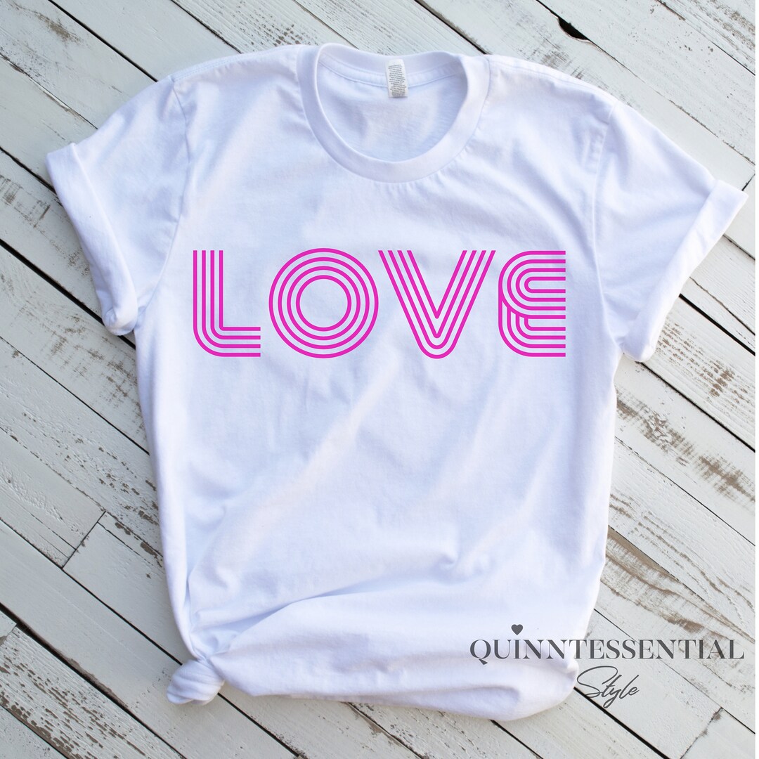 LOVE Tennis T-shirt: Team USTA Player Gift - Etsy