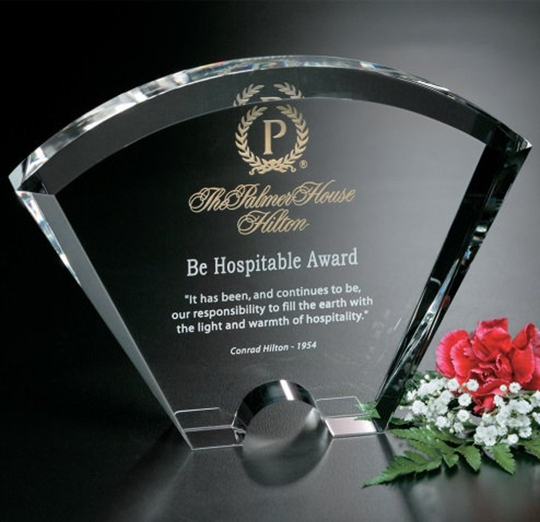 Crystal Fantasy Award | Custom Etched & Engraved Glass | Personalized ...