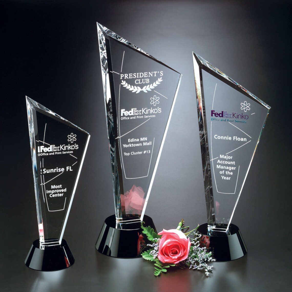 Invincible Crystal Award | Custom Laser Etched & Engraved Glass ...