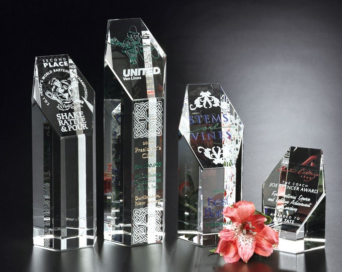 Crystal Citadel Award | Custom Etched & Engraved Glass | Personalized ...