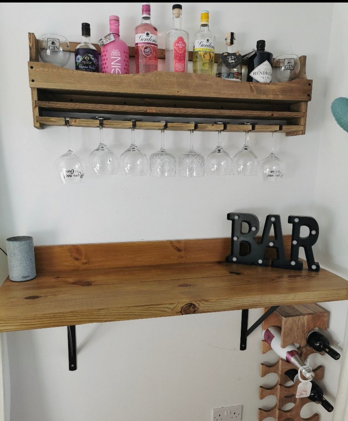 Rustic Wooden Breakfast Bar - Etsy