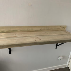 Rustic Wooden Breakfast Bar - Etsy