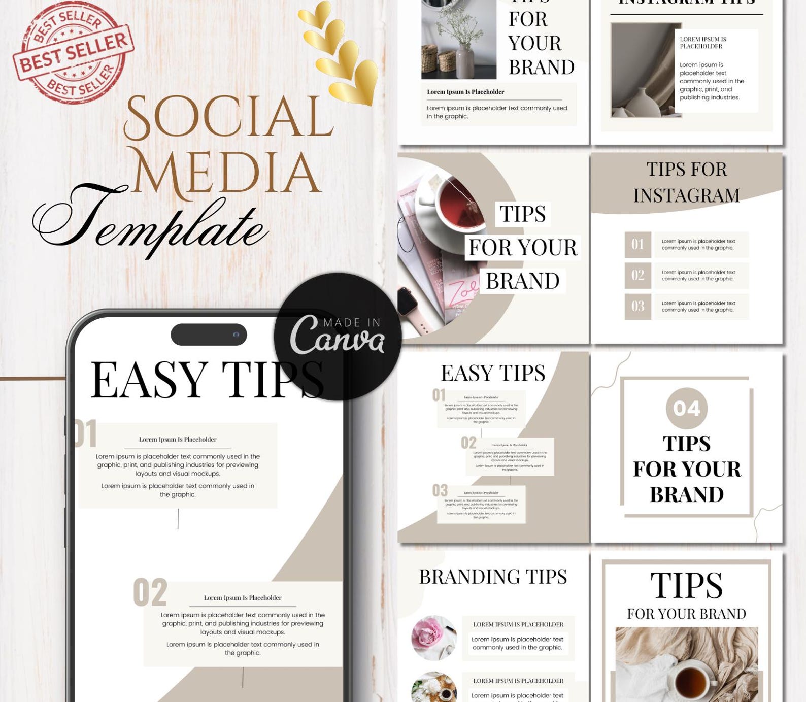 Business Influencer Templates - Social Media Templates - Branding ...