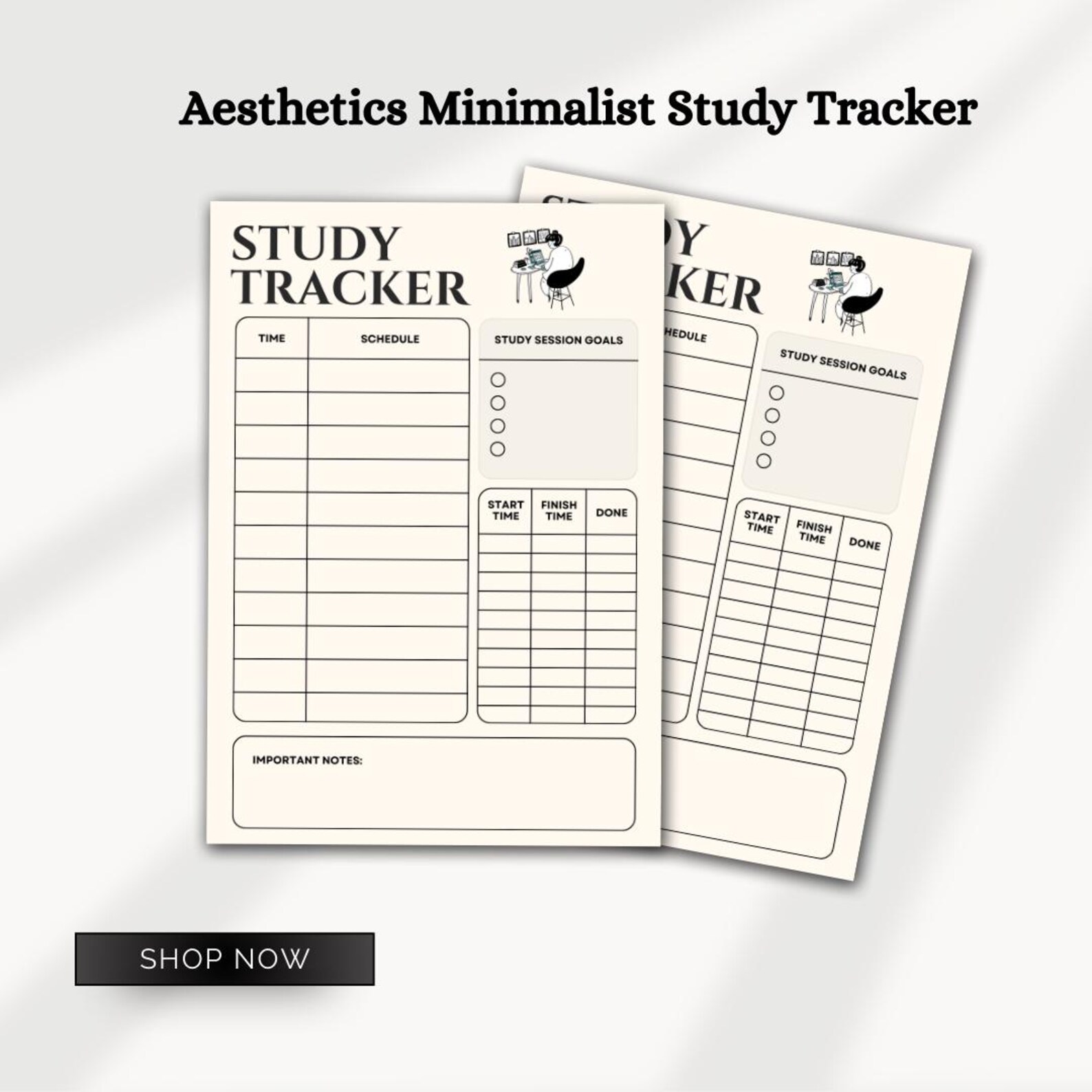 Study Tracker Template - Assignment Tracker - Study Tracker -task Tracker -printable Study ...