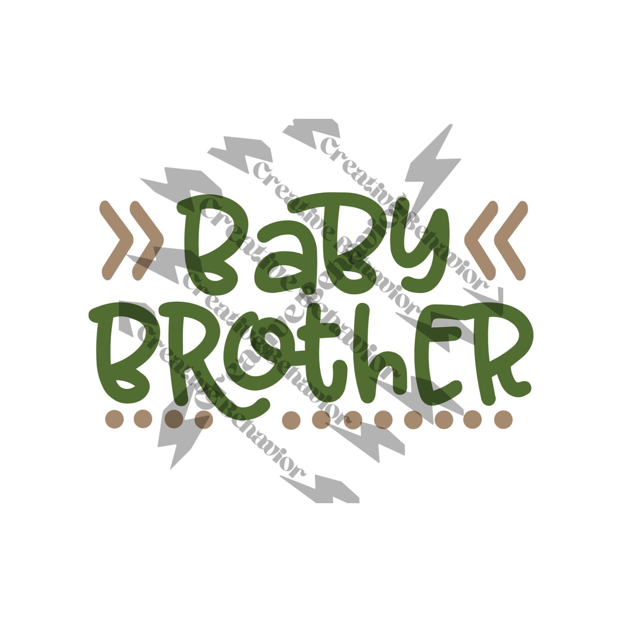 Baby Brother SVG - Etsy