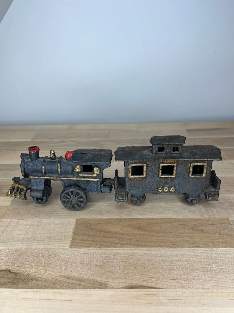 Cast Iron Train Set - Etsy