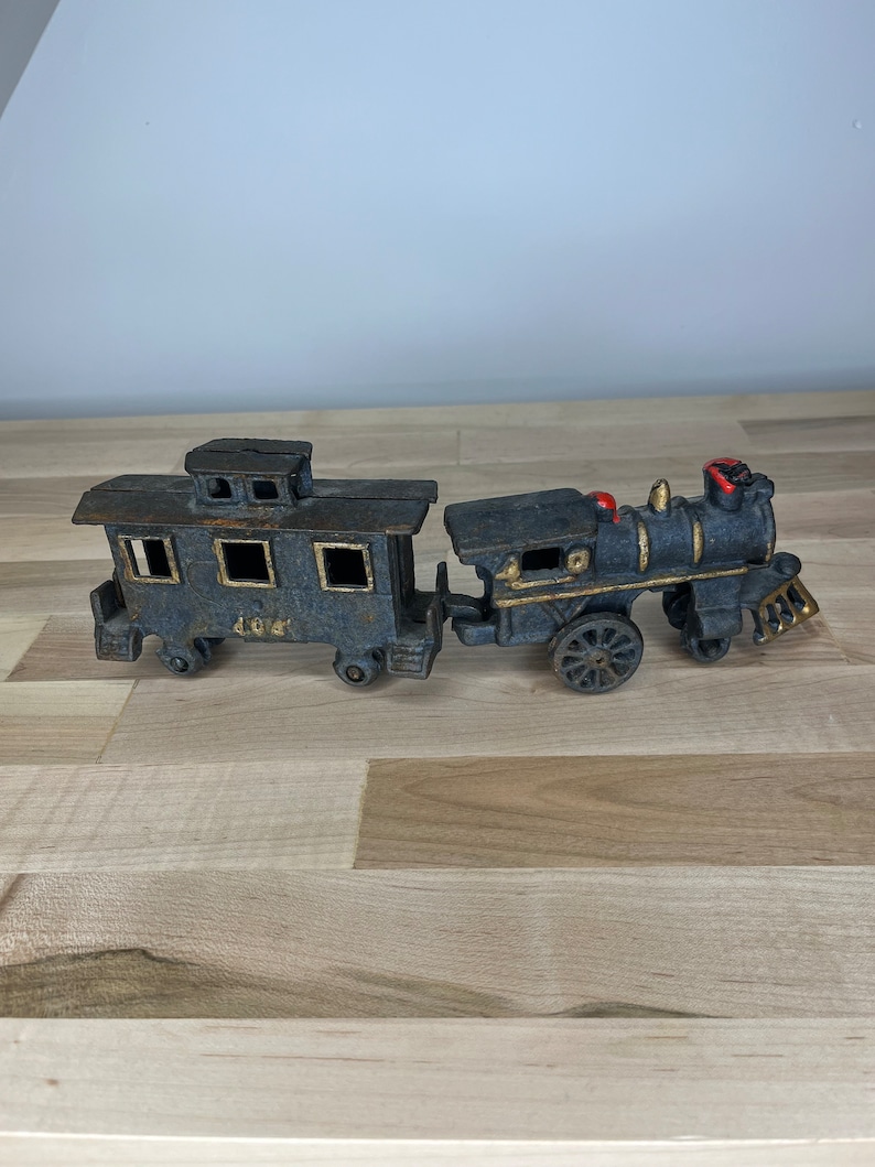 Cast Iron Train Set - Etsy