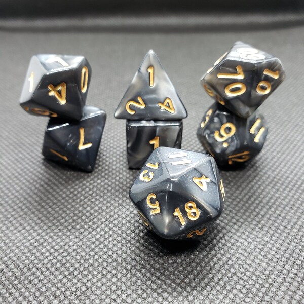 Polyhedral Dice Set - Etsy