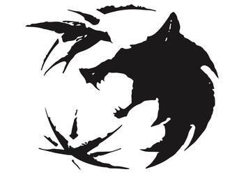 Witcher Wolf Svg - Etsy