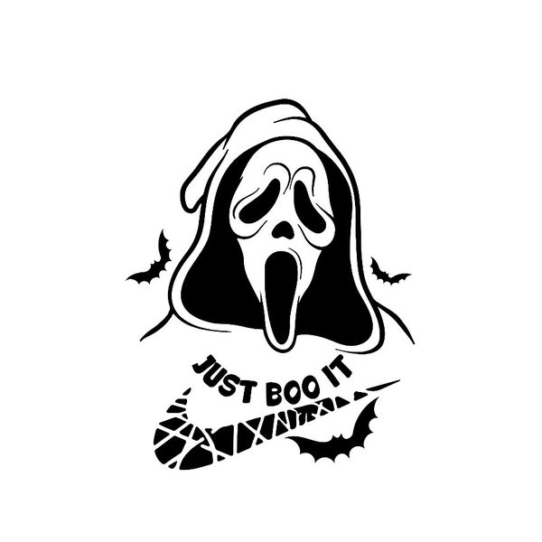 Nike Ghostface Svg - Etsy New Zealand