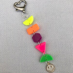 Neon Scissor Fob / Scissor Fobs / Scissor Charm / Scissor Minder ...