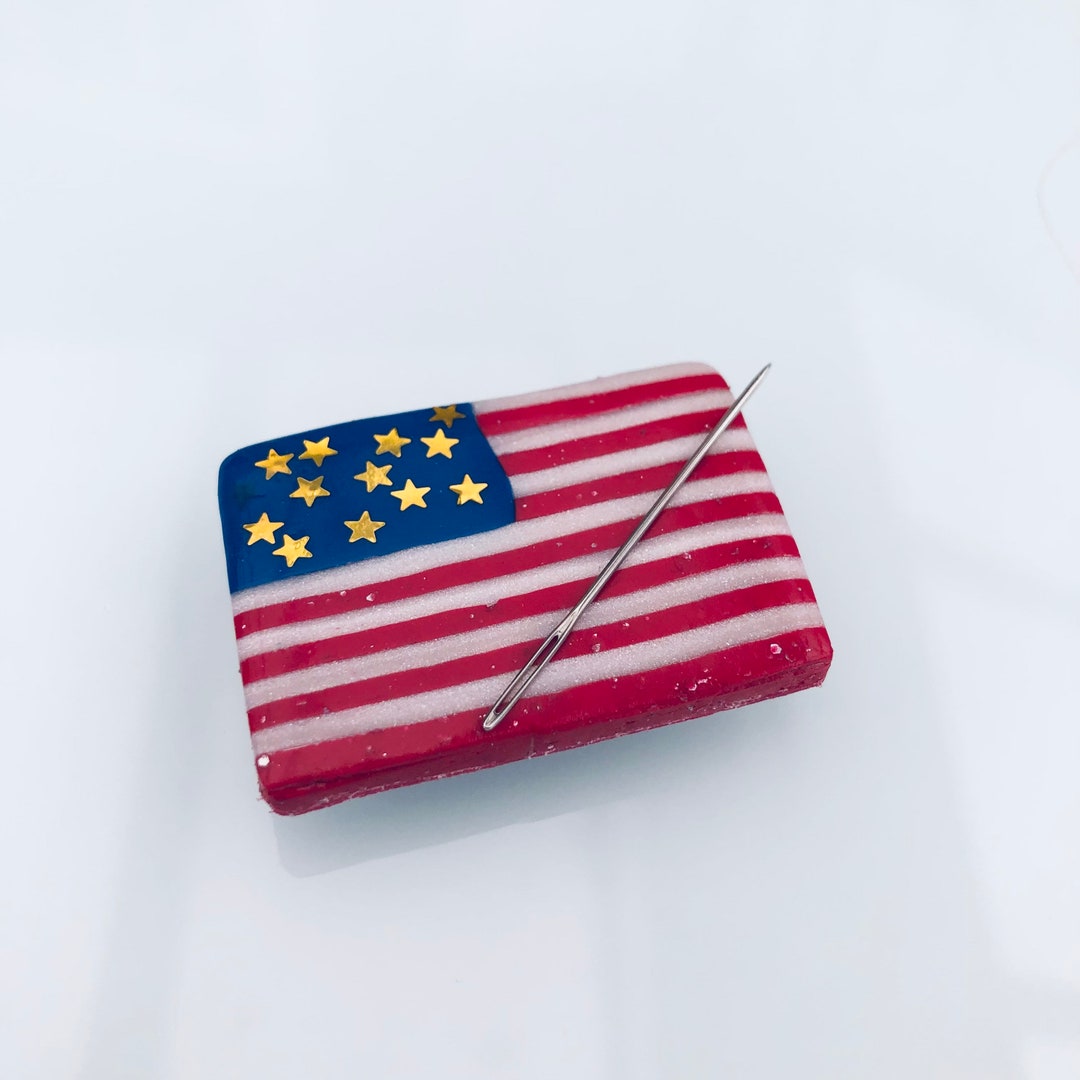 US Flag Needle Minder // Needleminder / Needle Holder / Needle Nanny ...