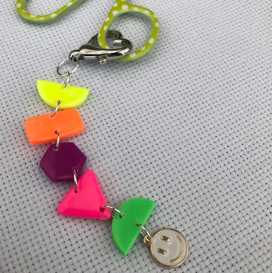 Neon Scissor Fob / Scissor Fobs / Scissor Charm / Scissor | Etsy