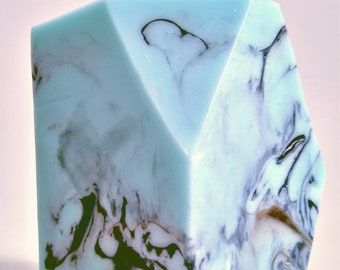 TURQUOISE SOAP ROCK Gemstone Soap Bar - Etsy
