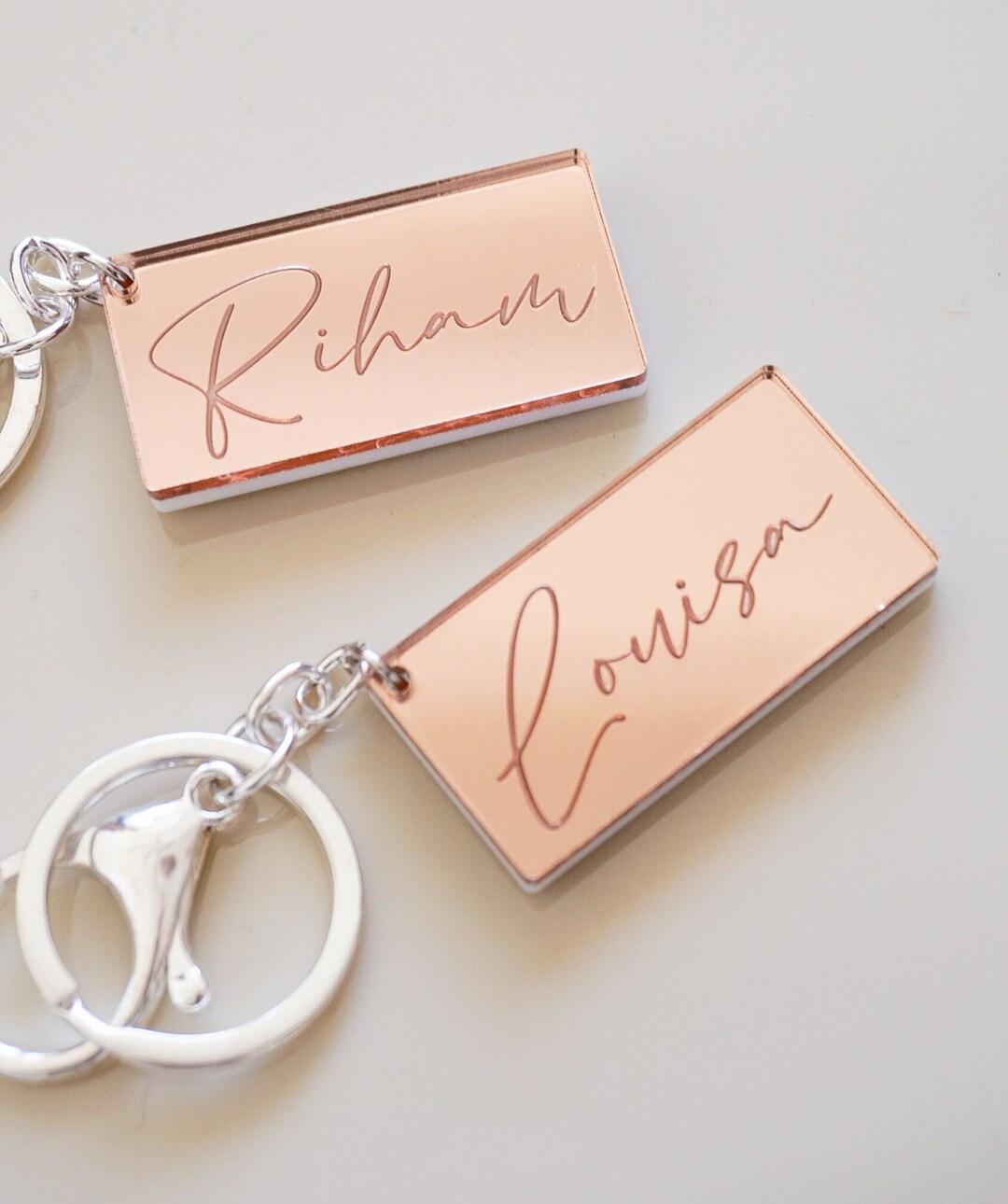 Personalised Keyring/custom Made 2 Layer Keychain/ Acrylic Keyring ...