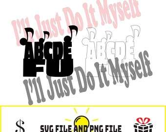 Abcde Fu Svg - Etsy