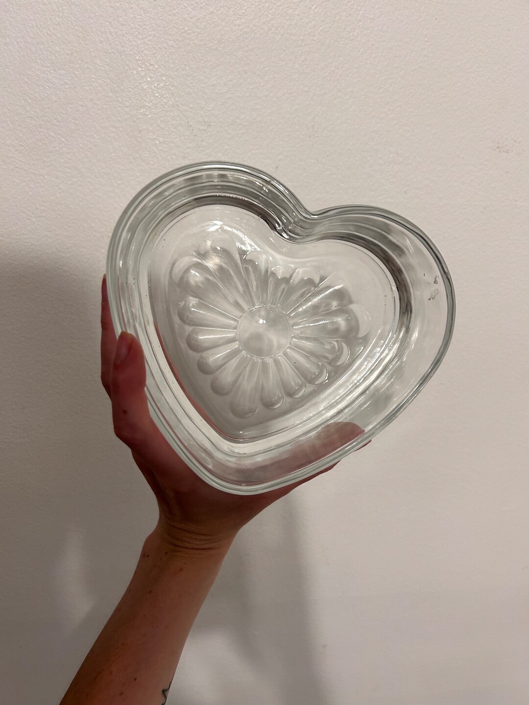 Thrifted Glass Dish - Etsy